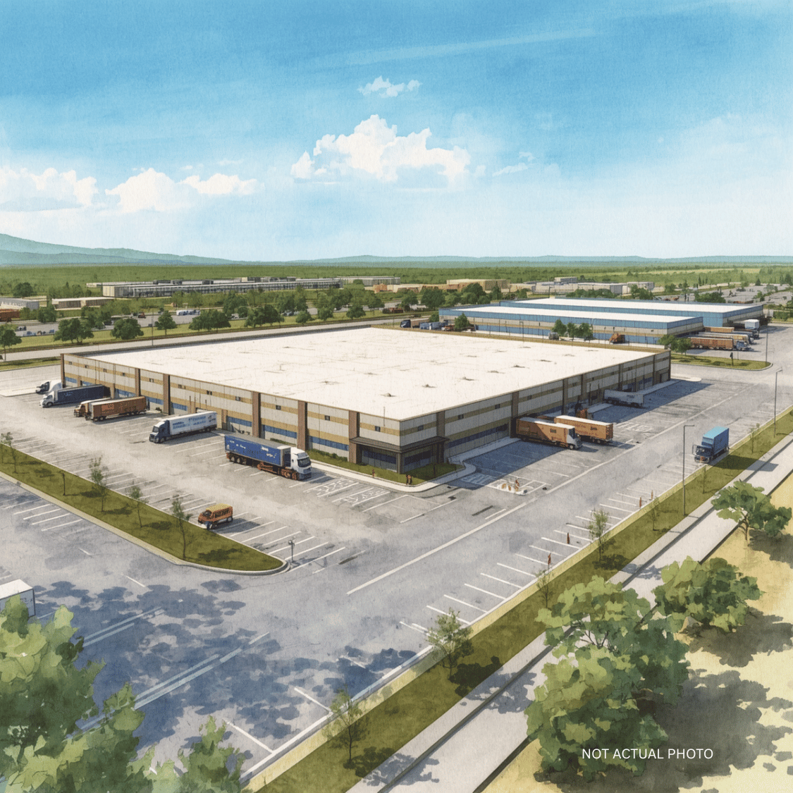 704K SF Lease Signed at Tac-Pal Logistics Center in Palmyra | South ...